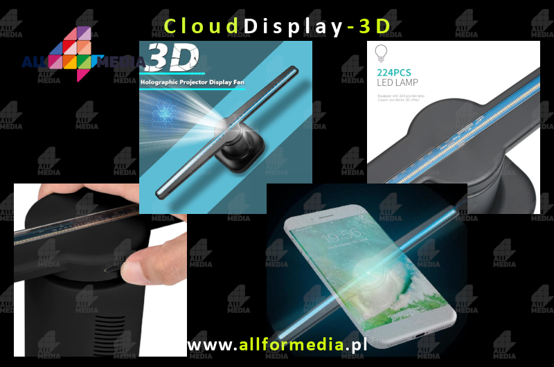 Cloud Display 3D - All For Media