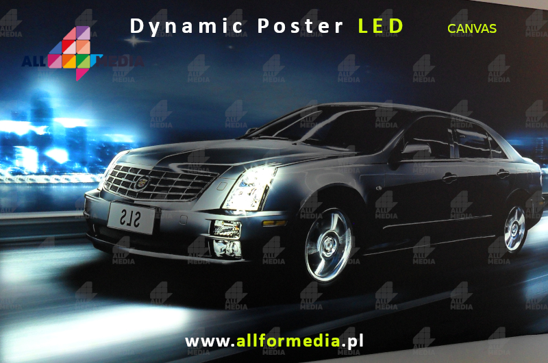 Ramki podświetlane, panele LED, ekrany, postery, parkiety - All For Media